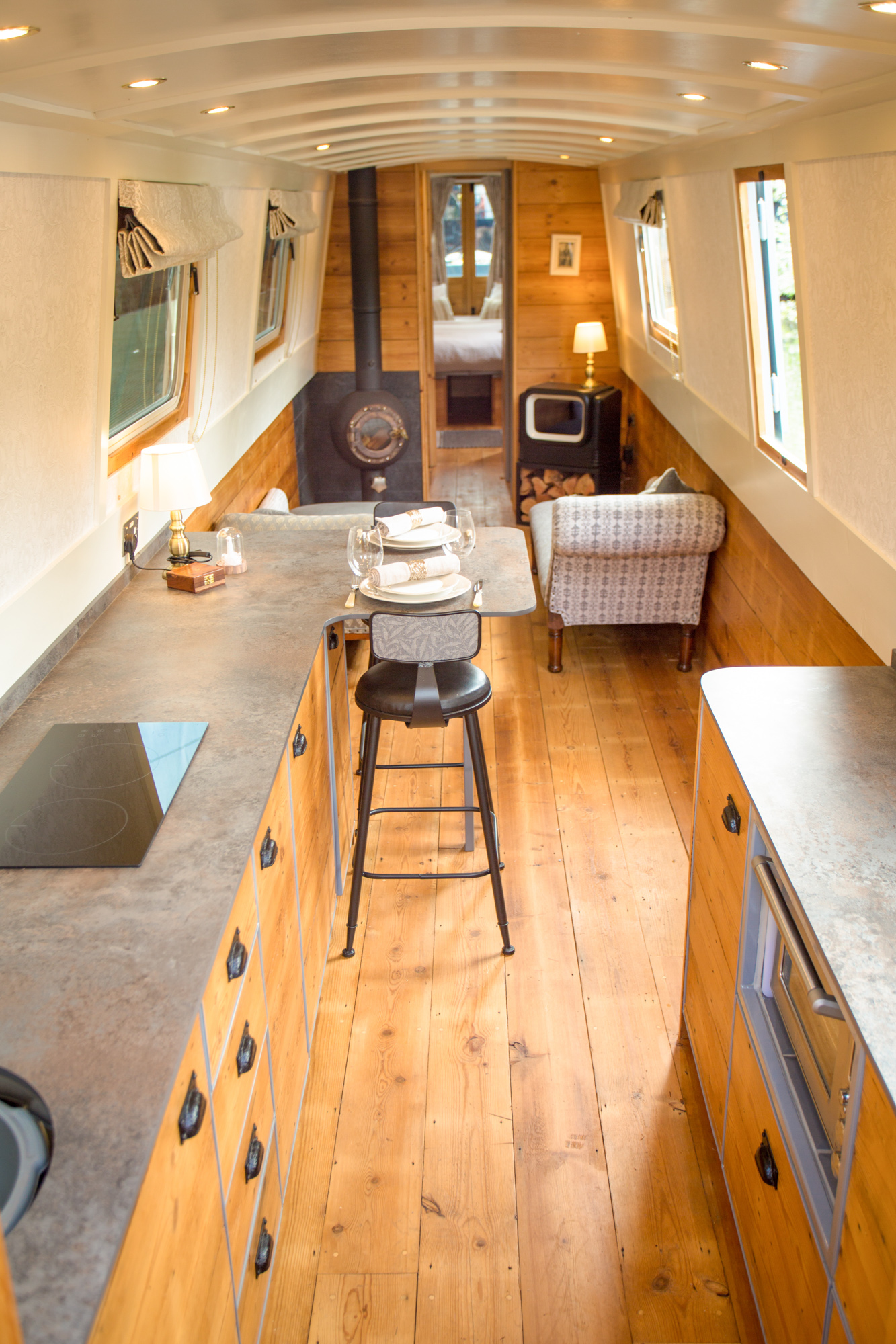 Narrowboat Shine - The First of a Kind Design
